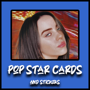 Pop Star Cards – Cardboard Portfolio