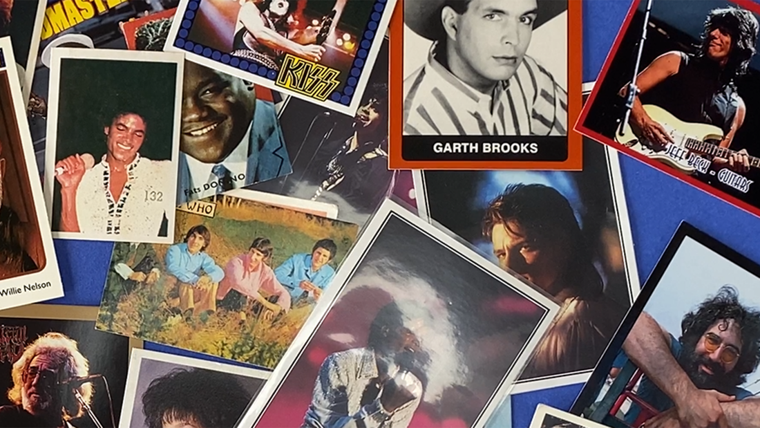 Cardboard Portfolio - Music Trading Cards from Around the World
